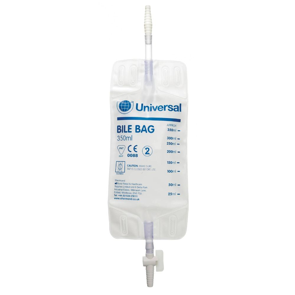 350ml Sterile Bile Collection Bags With Ryles/Kehrs Connector – UKMEDI