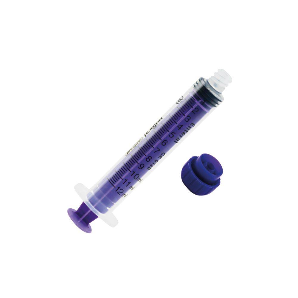 12ml ENFit ISOSAF Syringe & Push Fit Cap | UKMEDI