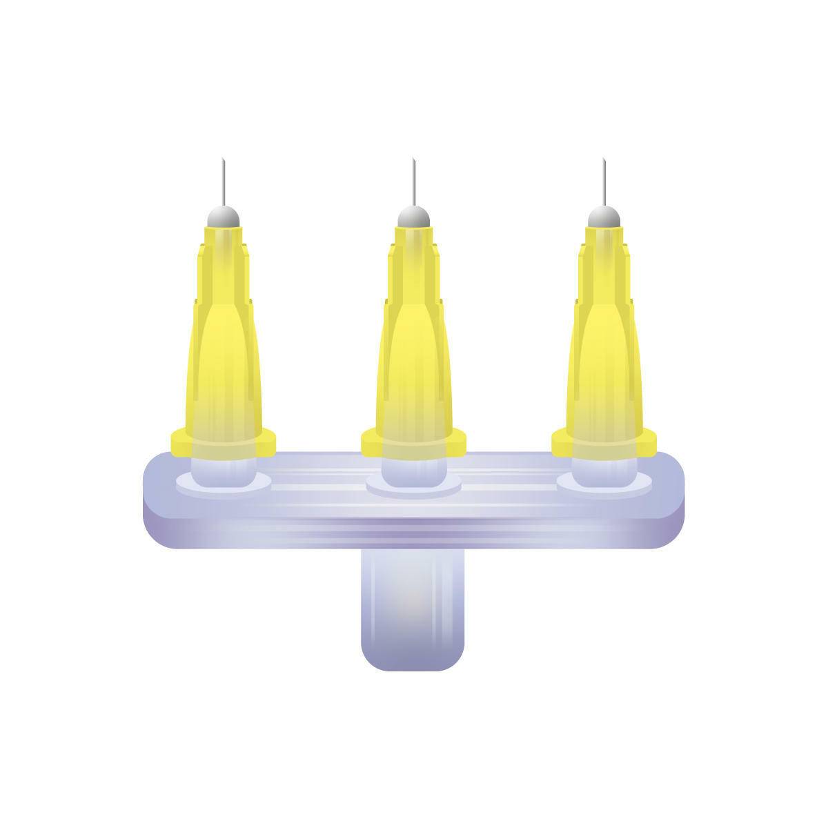 30g Yellow 4mm x 3 Meso-relle Multi Injector – UKMEDI