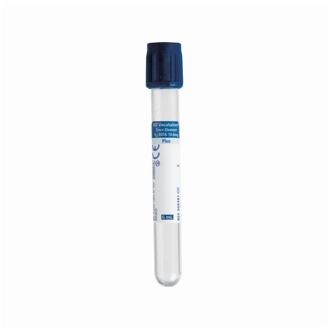 BD Vacutainer Trace Element 6ml K2 EDTA Blood Collection Tubes – UKMEDI