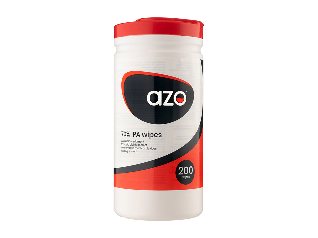 Azo 70% Ipa Disinfectant Wipes CE 200 Wipes – UKMEDI